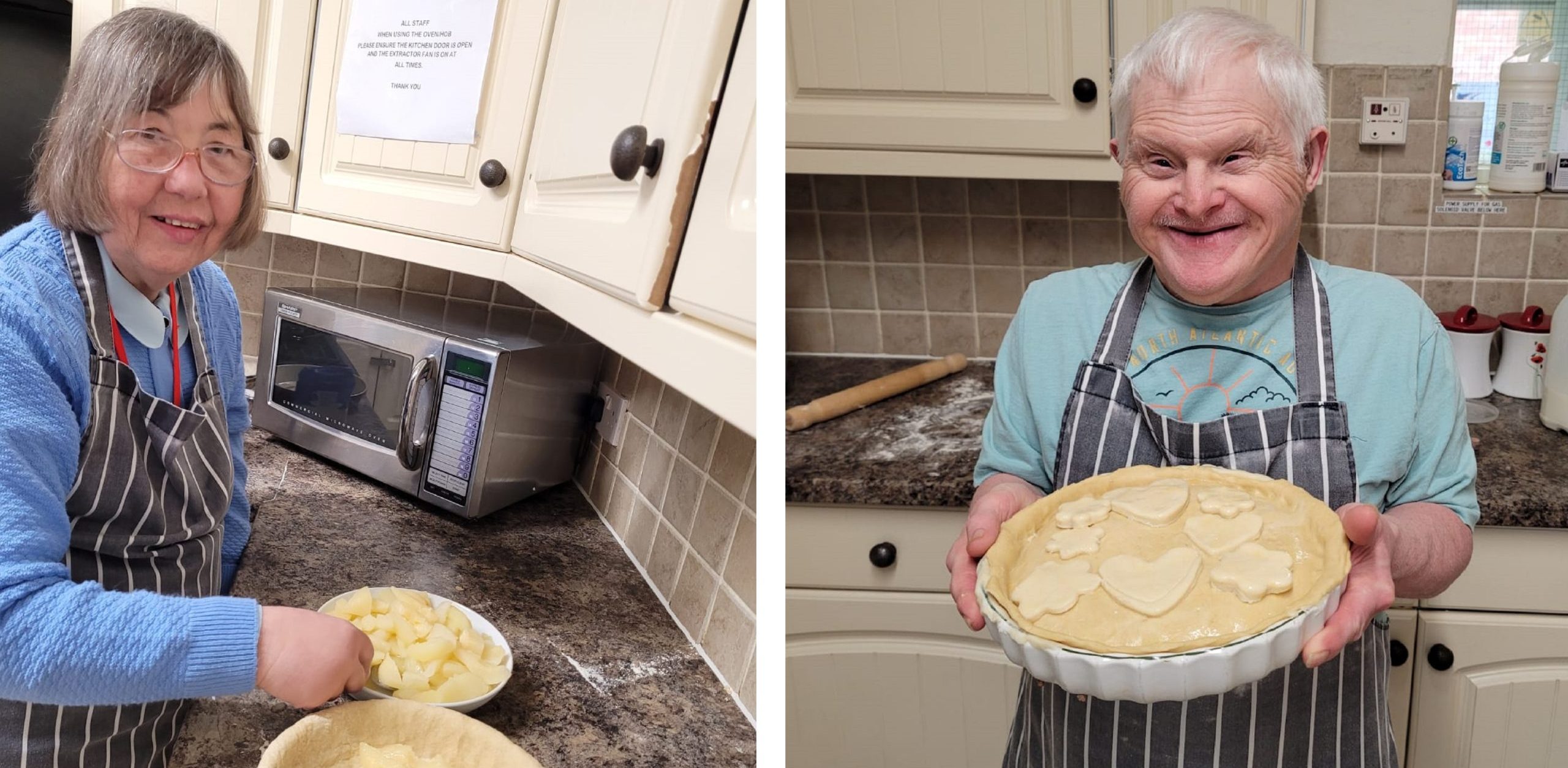 Harry Priestley House residents celebrate British Pie Week - RMBI